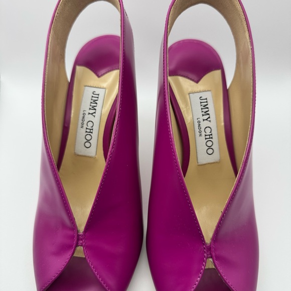 Jimmy Choo | Shoes | Jimmy Choo Pink Slingback Heels | Poshmark